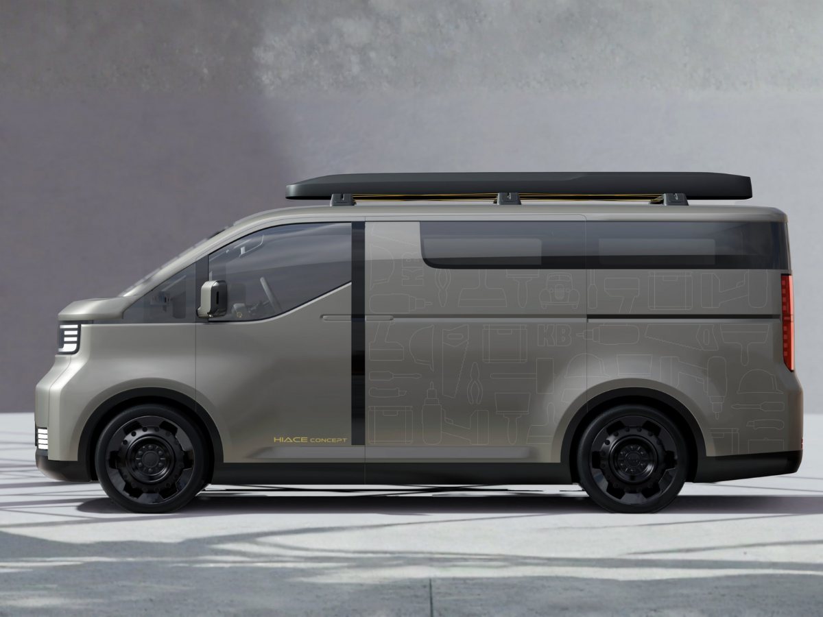 Toyota unveils Hiace concept with sleek, modern design - Meroauto